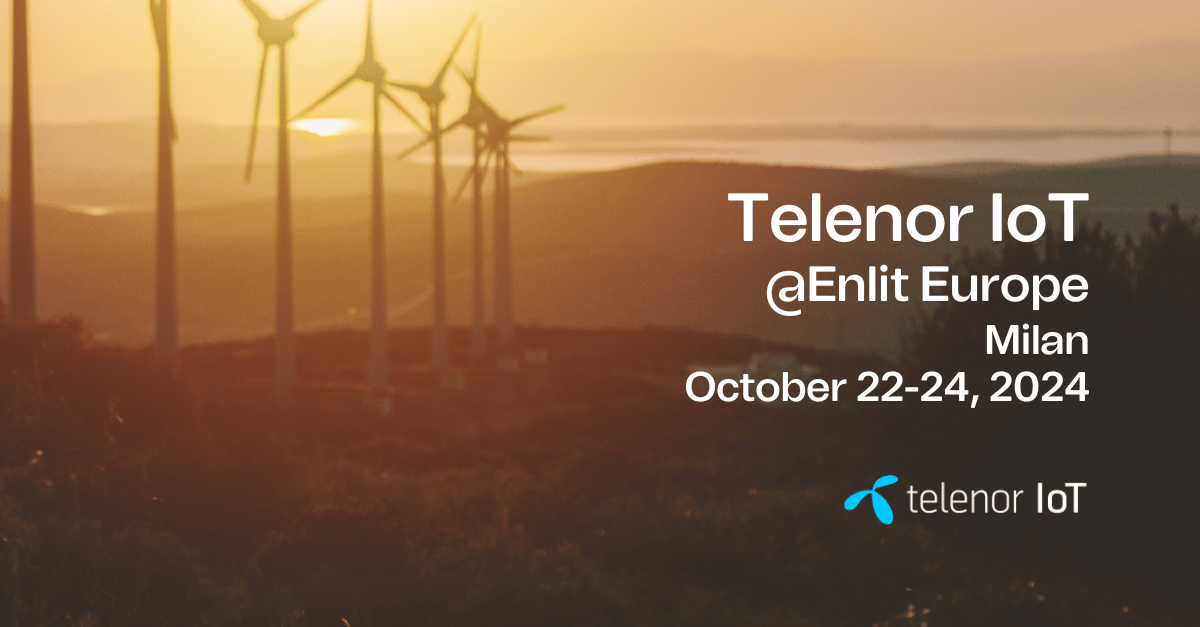Telenor IoT @ Enlit Europe 2024 | Telenor IoT