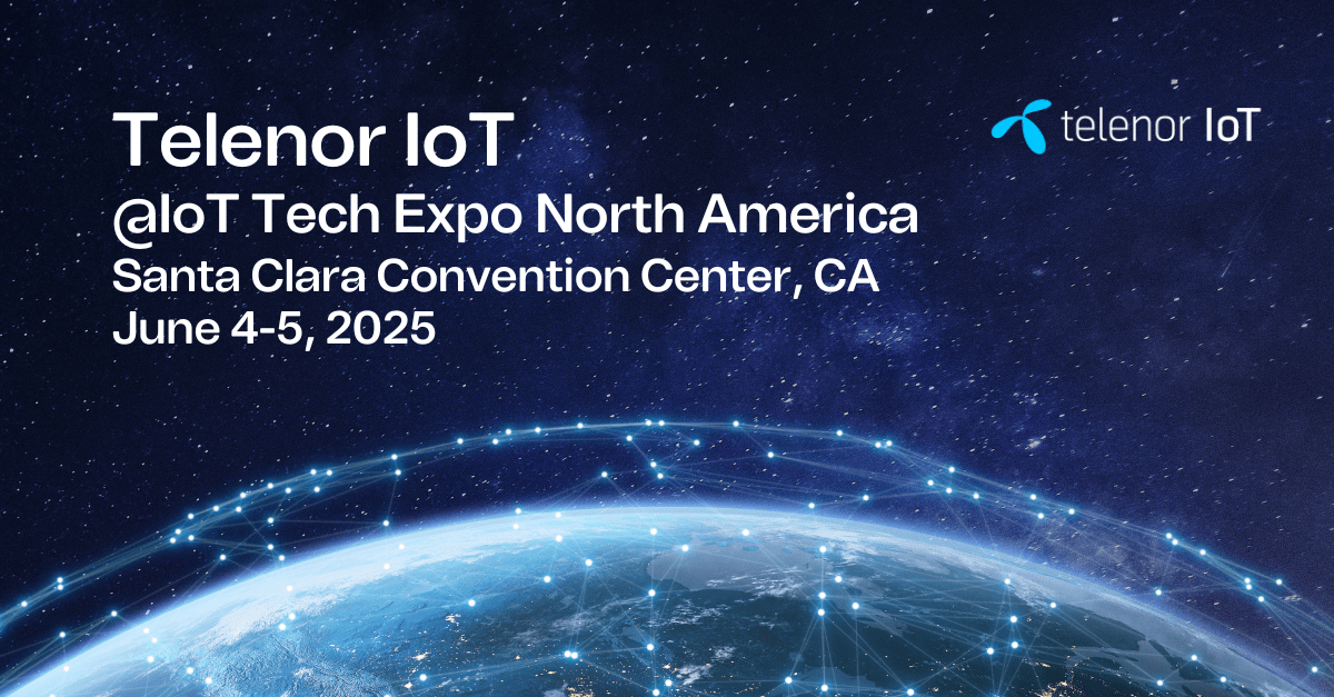Telenor IoT @ IoT Tech Expo North America 2025