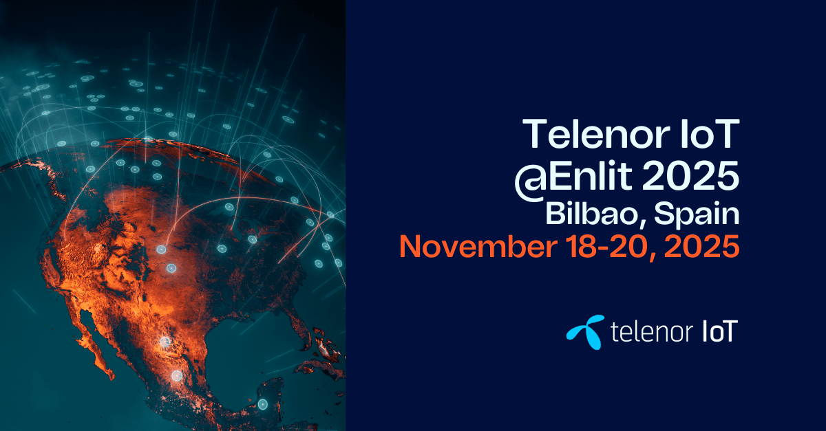 Telenor IoT @ Enlit 2025