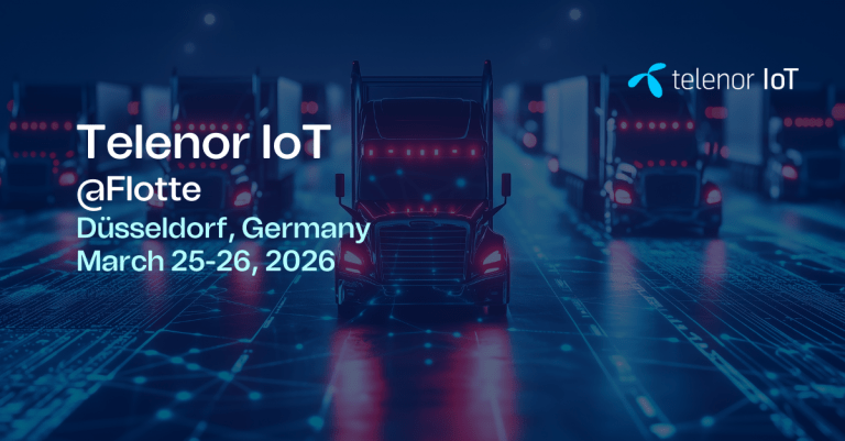 Telenor IoT @ Flotte 2026 | Telenor IoT